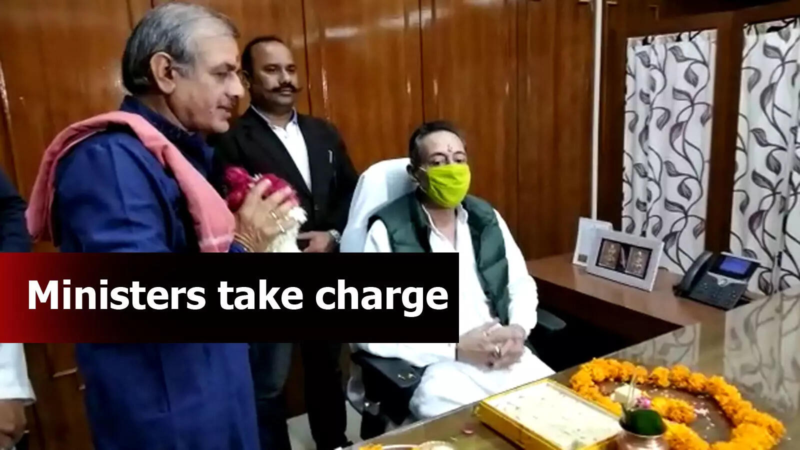 Rajasthan: Newly inducted ministers take charge at the secretariat in ...