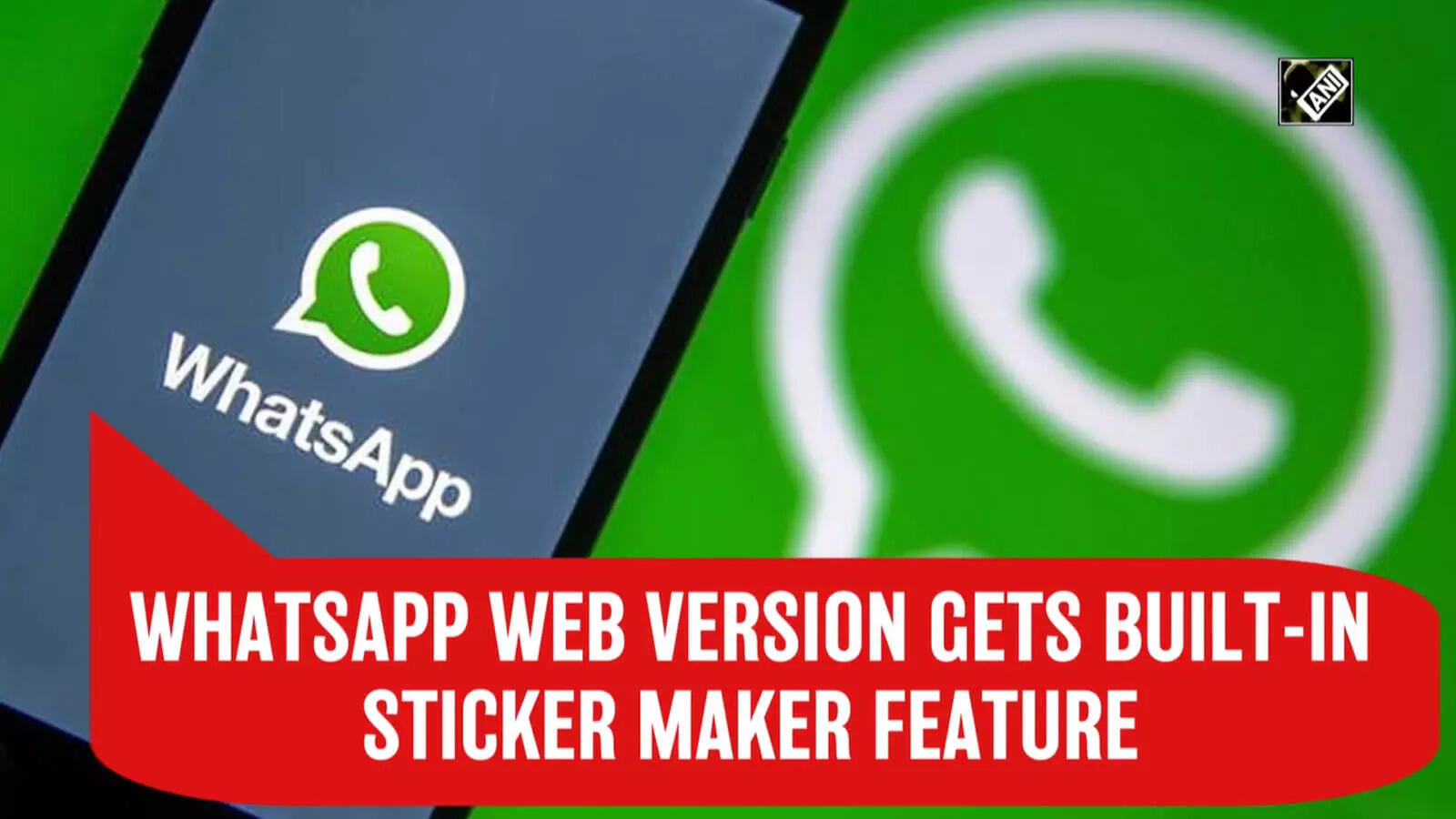 WhatsApp web version gets built-in sticker maker feature