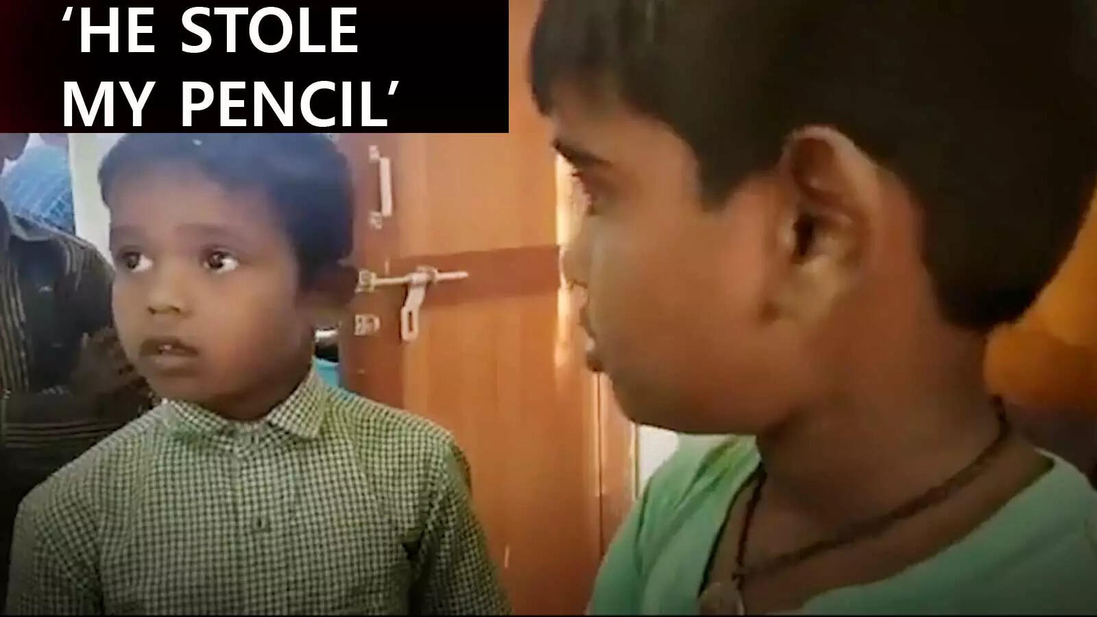 Watch: When a primary school student reached AP police station to file ...