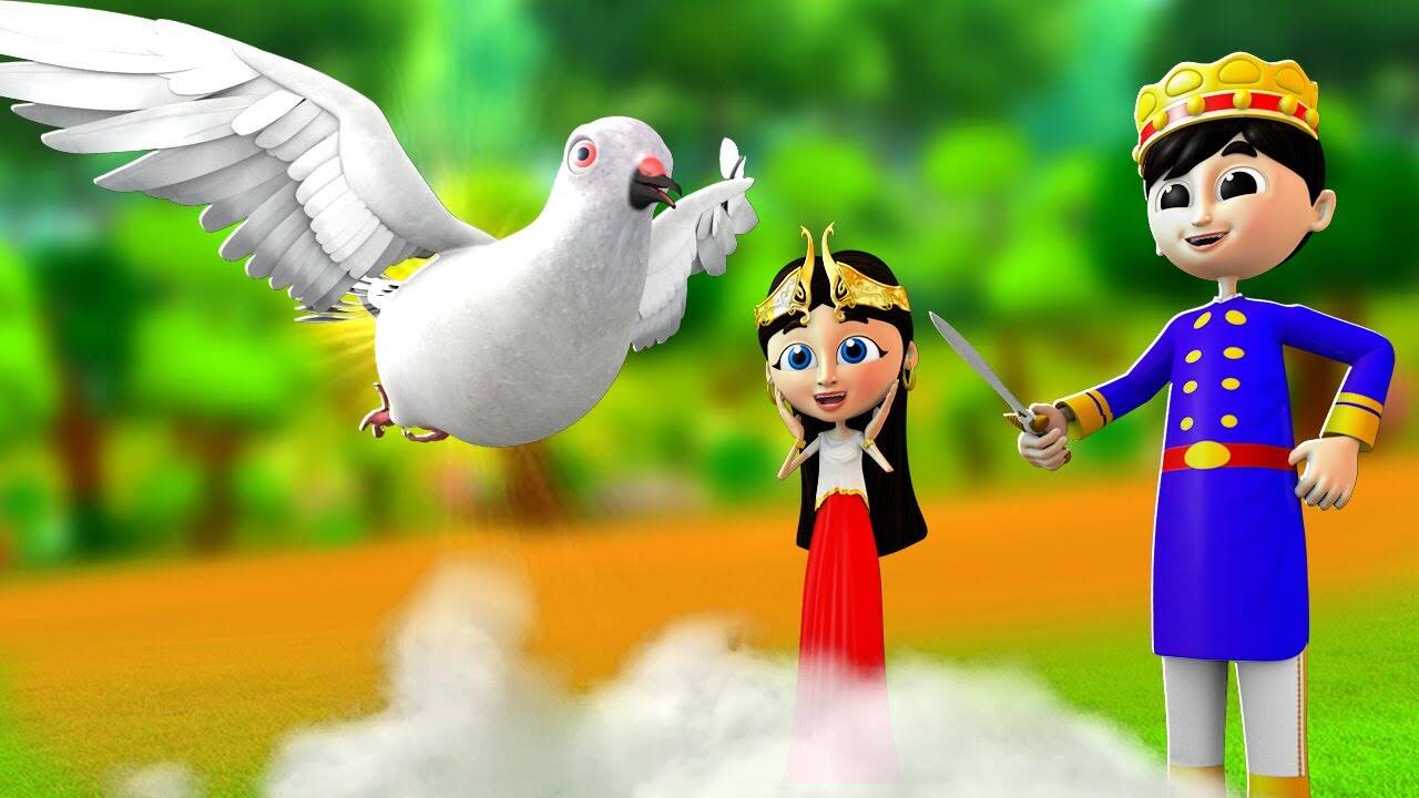 Watch Latest Children Hindi Nursery Story 'Magical Pigeon Prince' for ...