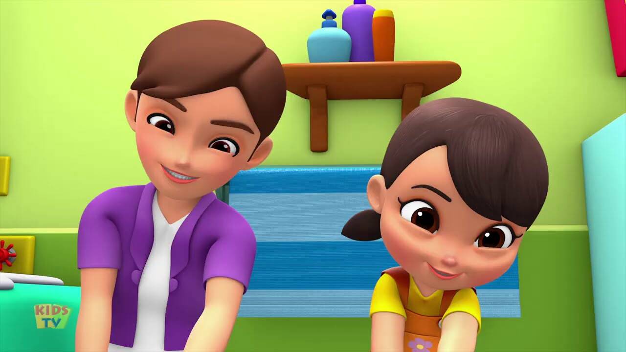 English Kids Poem: Nursery Song in English 'The Boo Boo - Baby Got a ...