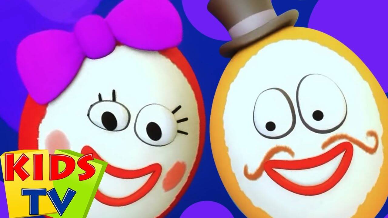 English Kids Poem: Nursery Song in English 'Humpty Dumpty'