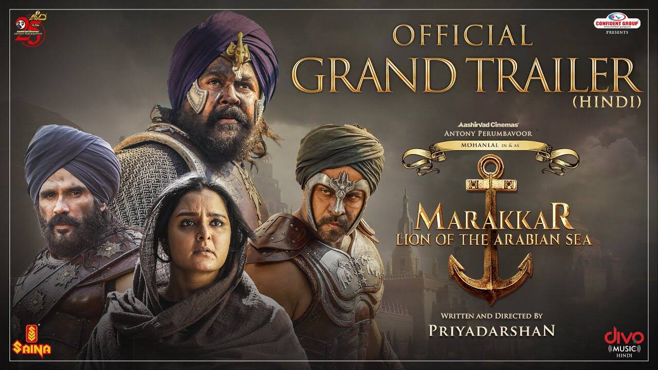 Marakkar: Lion Of The Arabian Sea - Official Hindi Trailer
