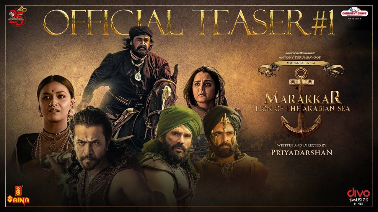 Marakkar: Lion Of The Arabian Sea - Official Hindi Teaser