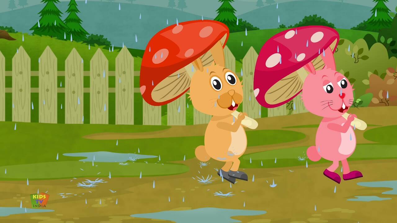 Most Popular Kids Rhymes In Hindi - Pani Barsa Cham Cham | Videos For ...