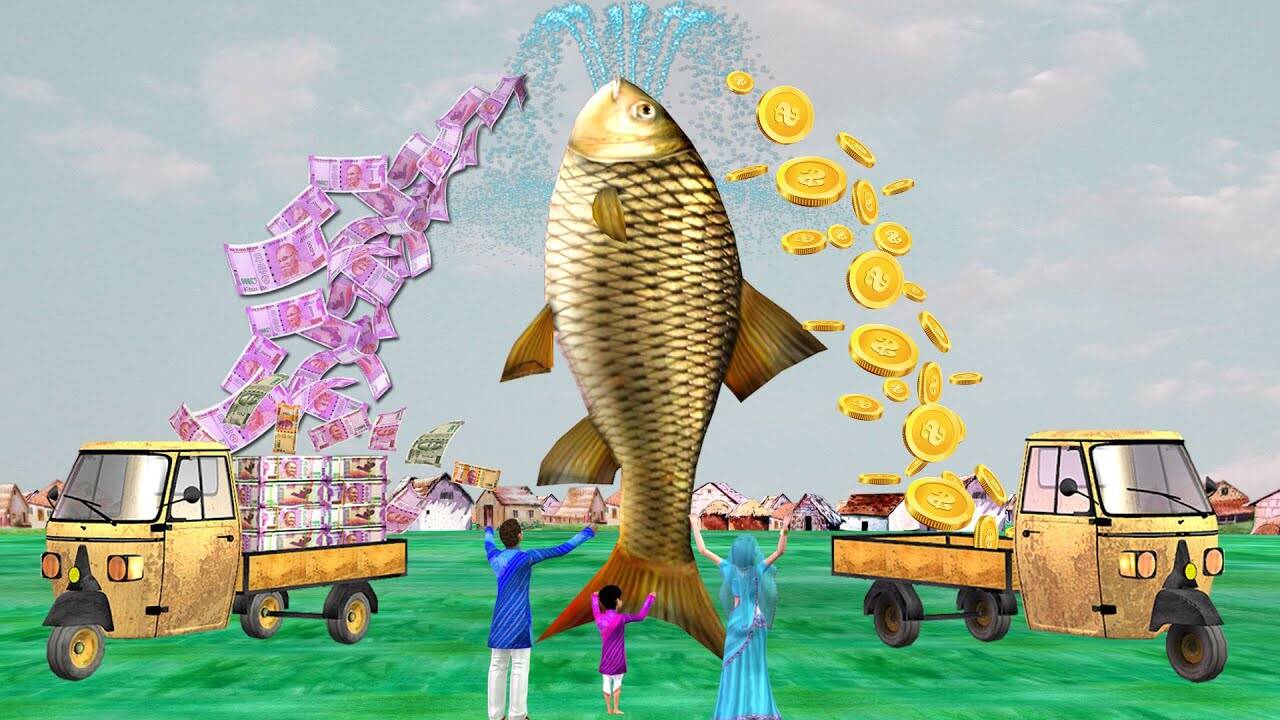 Popular Kids Songs and Hindi Nursery Story 'Giant Magical Fish' for ...