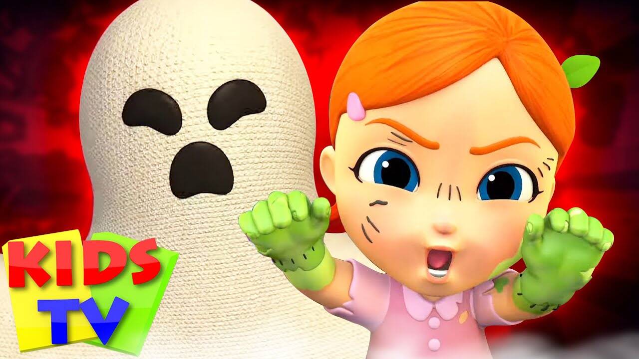 English Nursery Rhymes: Kids Video Song in English 'Scary Boo'