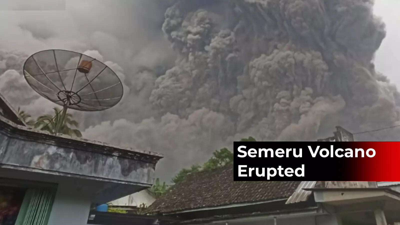 indonesia: At least 13 dead as Semeru volcano erupted in Indonesia
