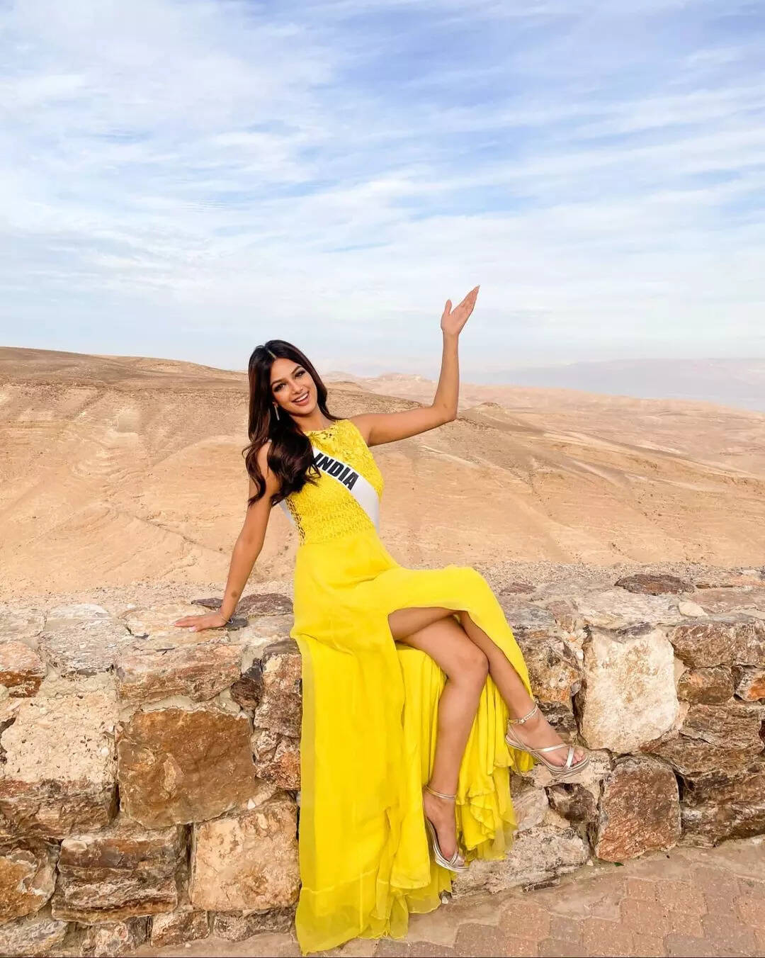 A glimpse at Harnaaz Sandhu’s remarkable journey at Miss Universe 2021
