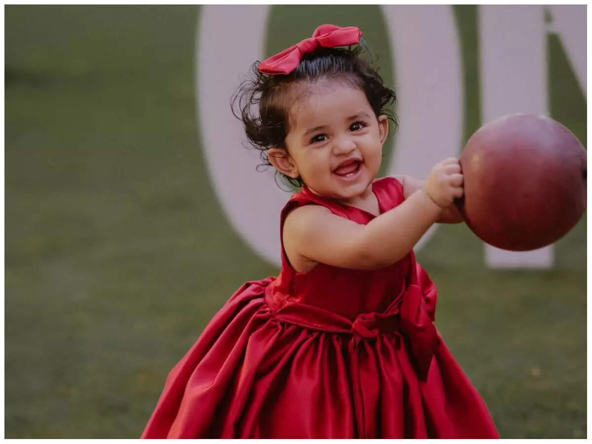 Bhama’s daughter Gauri turns one; proud parents share pictures of the ...