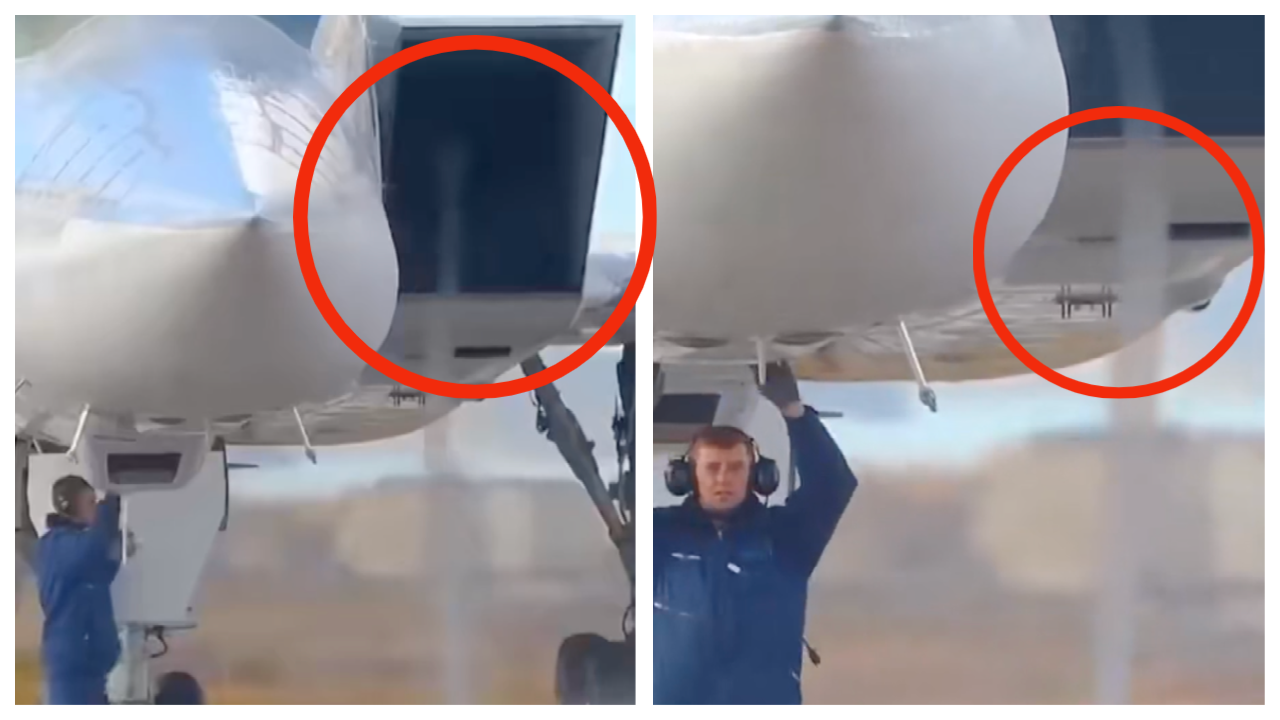 Watch: Jet engine creates a vortex