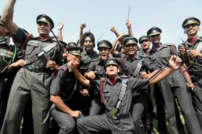 IMA passing out parade