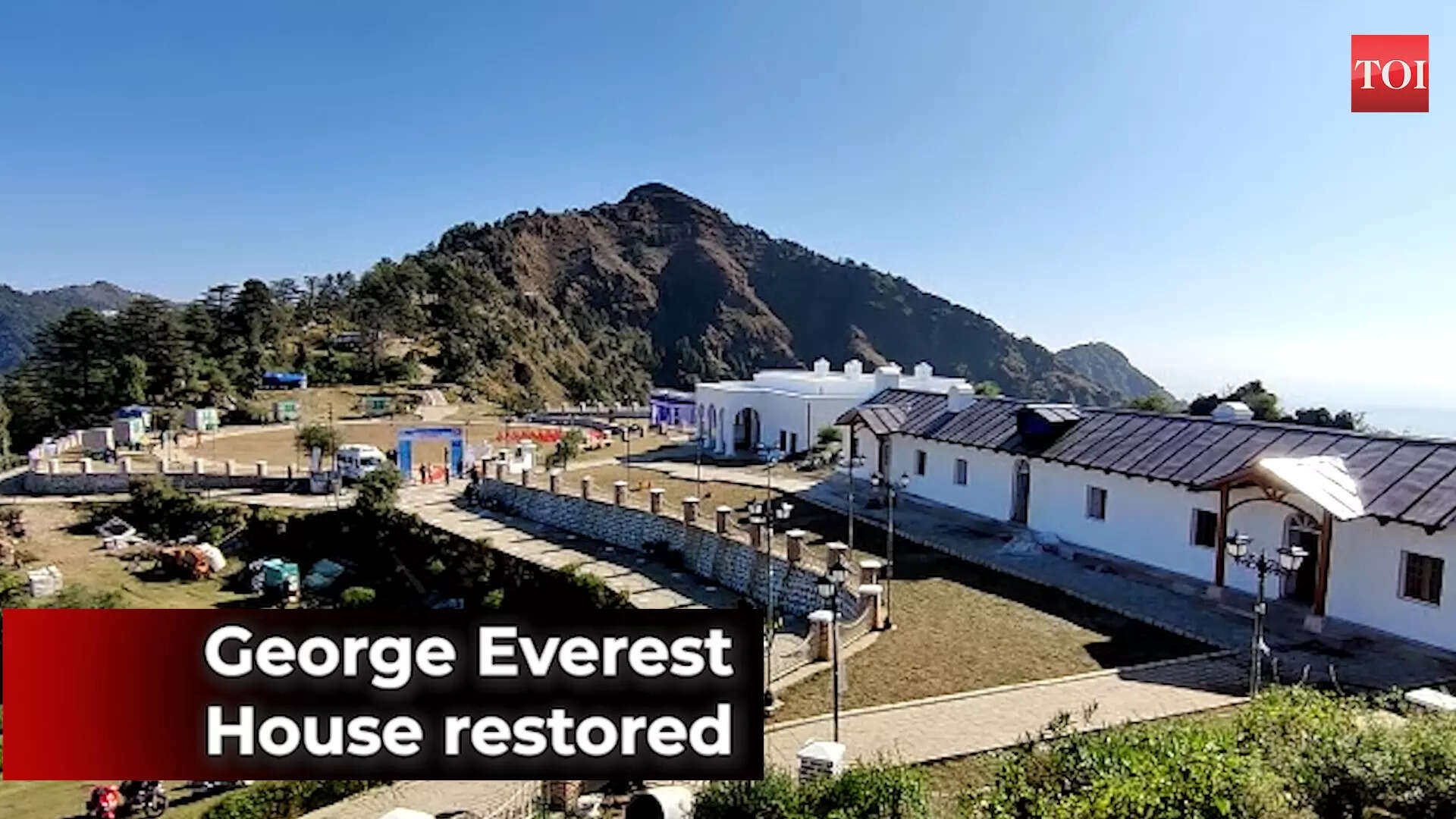 george everest: Mussoorie: Sir George Everest House after renovation ...