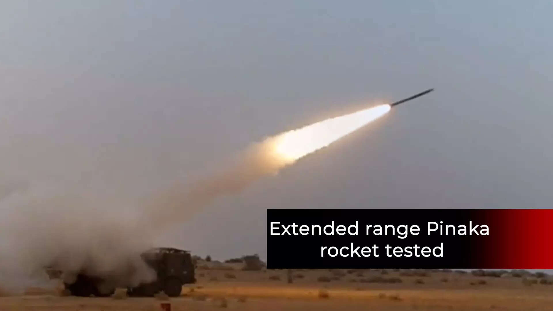 DRDO successfully tests multi barrel rocket launcher system Pinaka-ER