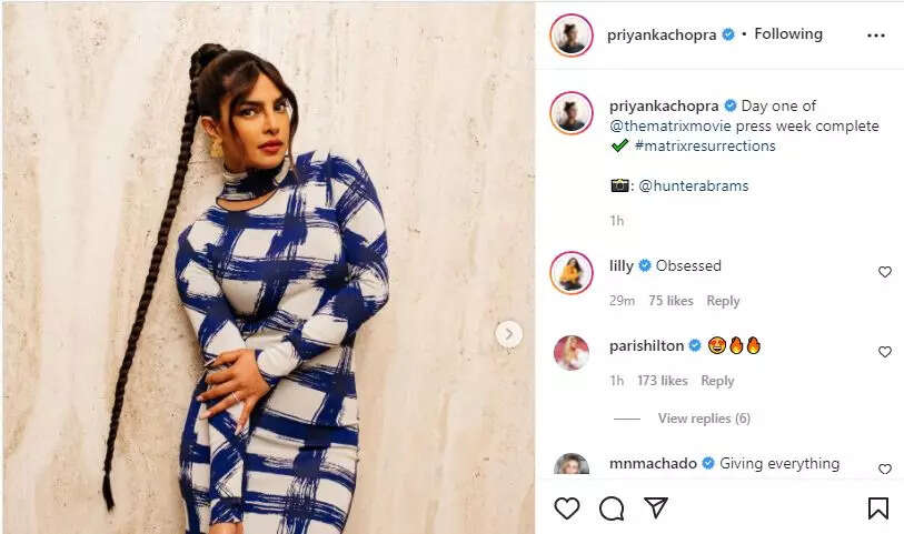 Priyanka Chopra channels her inner Sati for ‘The Matrix Resurrections ...