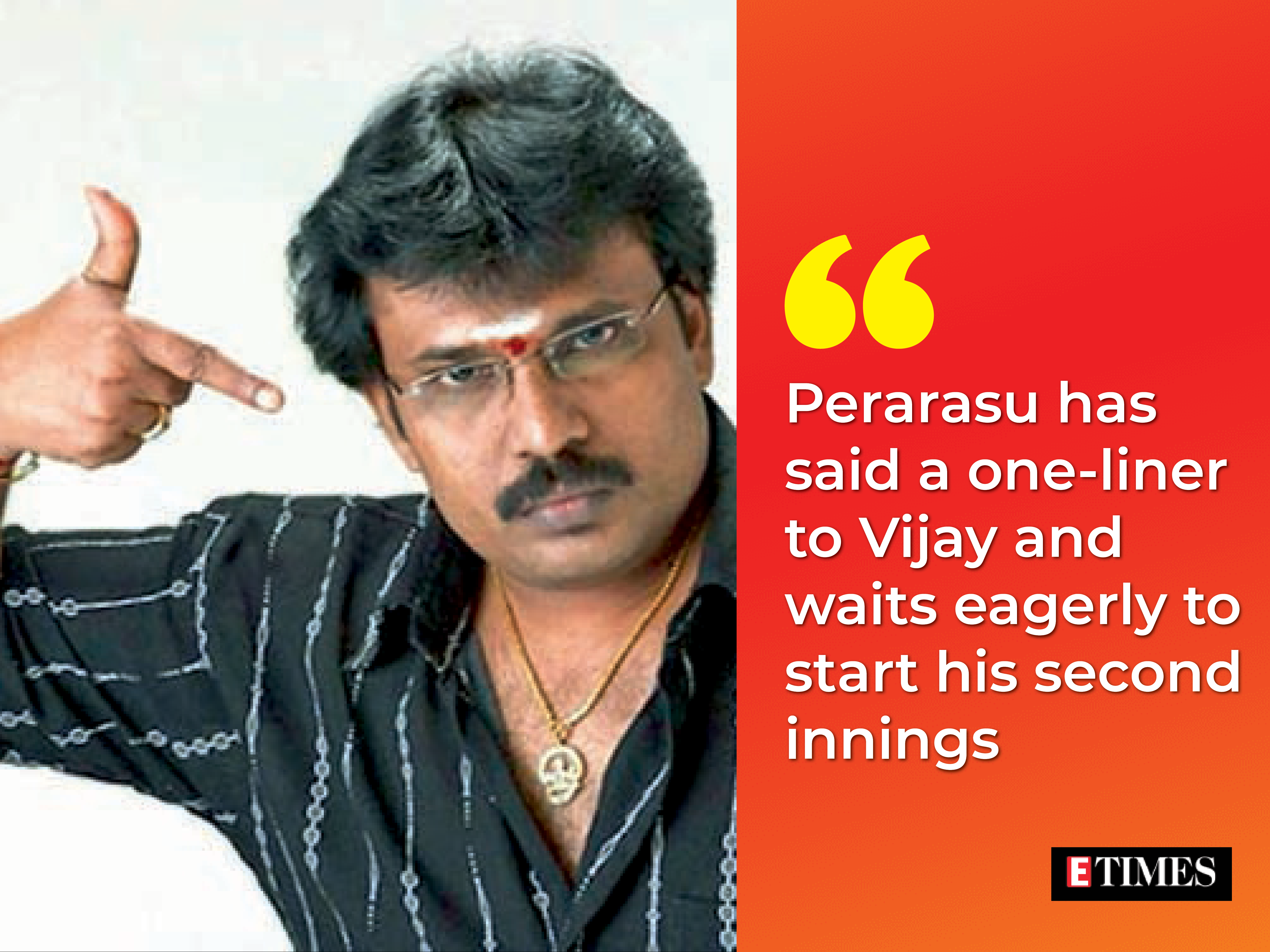 #UnforgettableOnes: Filmmaker Perarasu | Tamil Movie News - Times of India