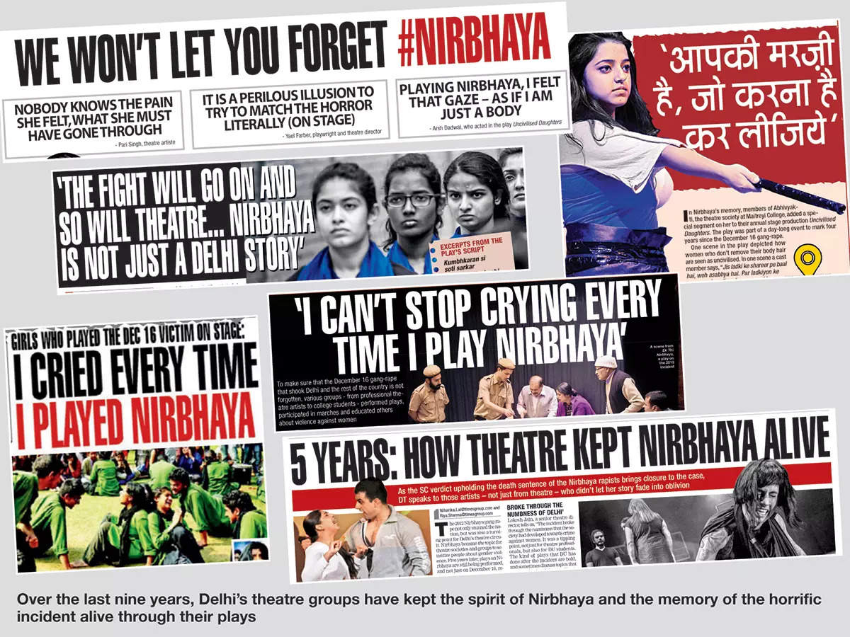 nirbhaya: Remembering Nirbhaya: I was numb when I performed the play at India Gate for the first ...