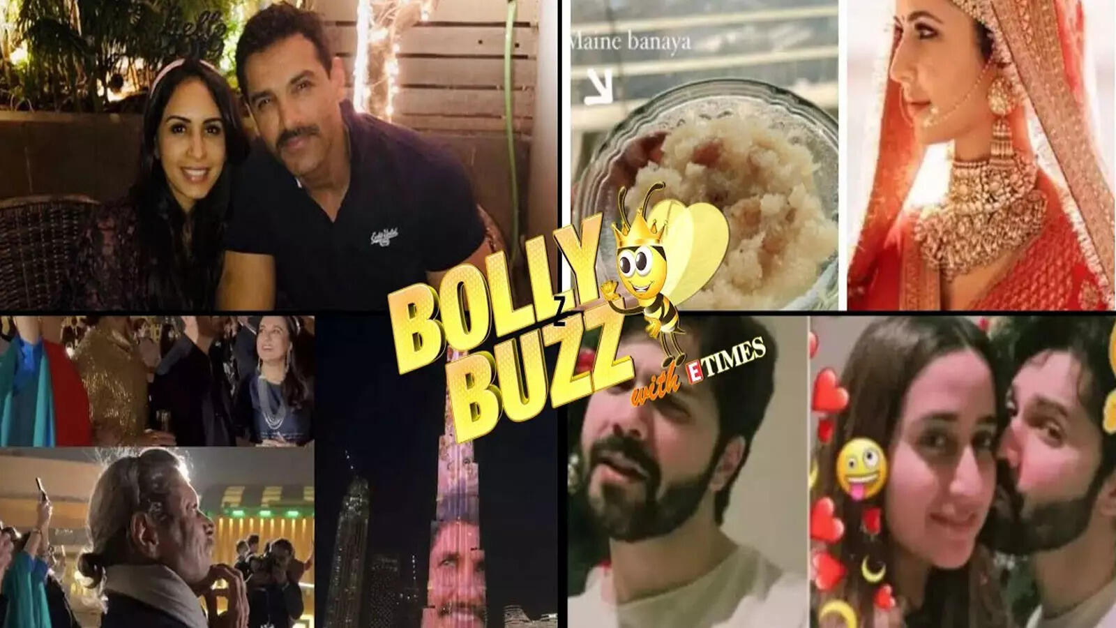 Bolly Buzz: John Abraham shares unseen photos with wife Priya; '83 ...