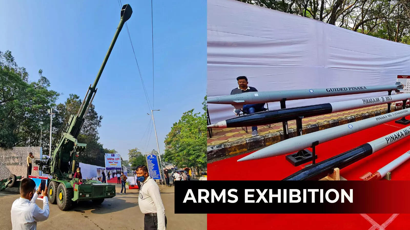 Pune: Arms exhibition held as part of Azadi Ka Amrit Mahotsav celebrations