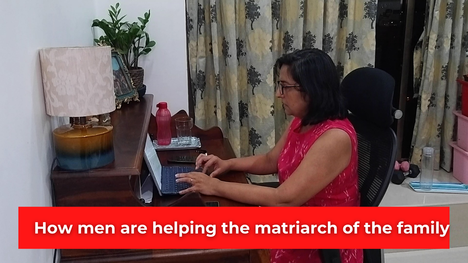 How men are helping the matriarch of the family