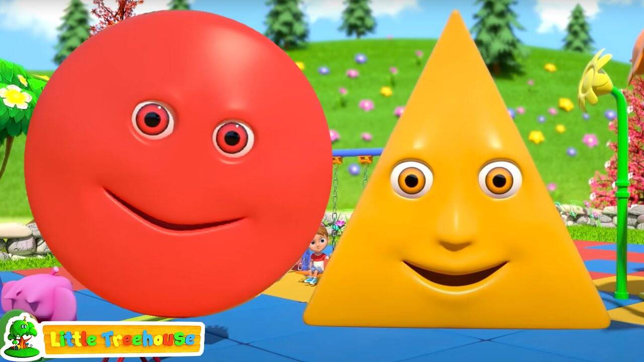 Check Out Popular Kids English Nursery Song Shapes Learning And Many