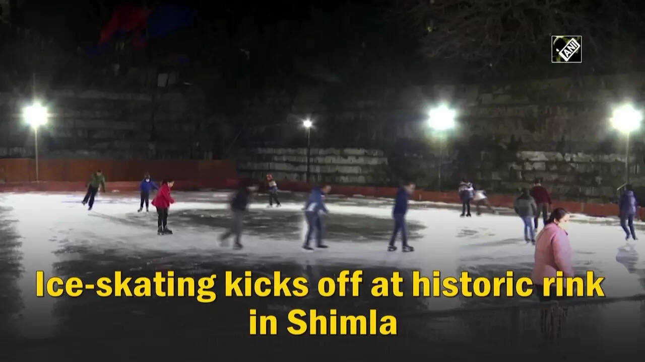 Ice-skating kicks off at historic rink in Shimla