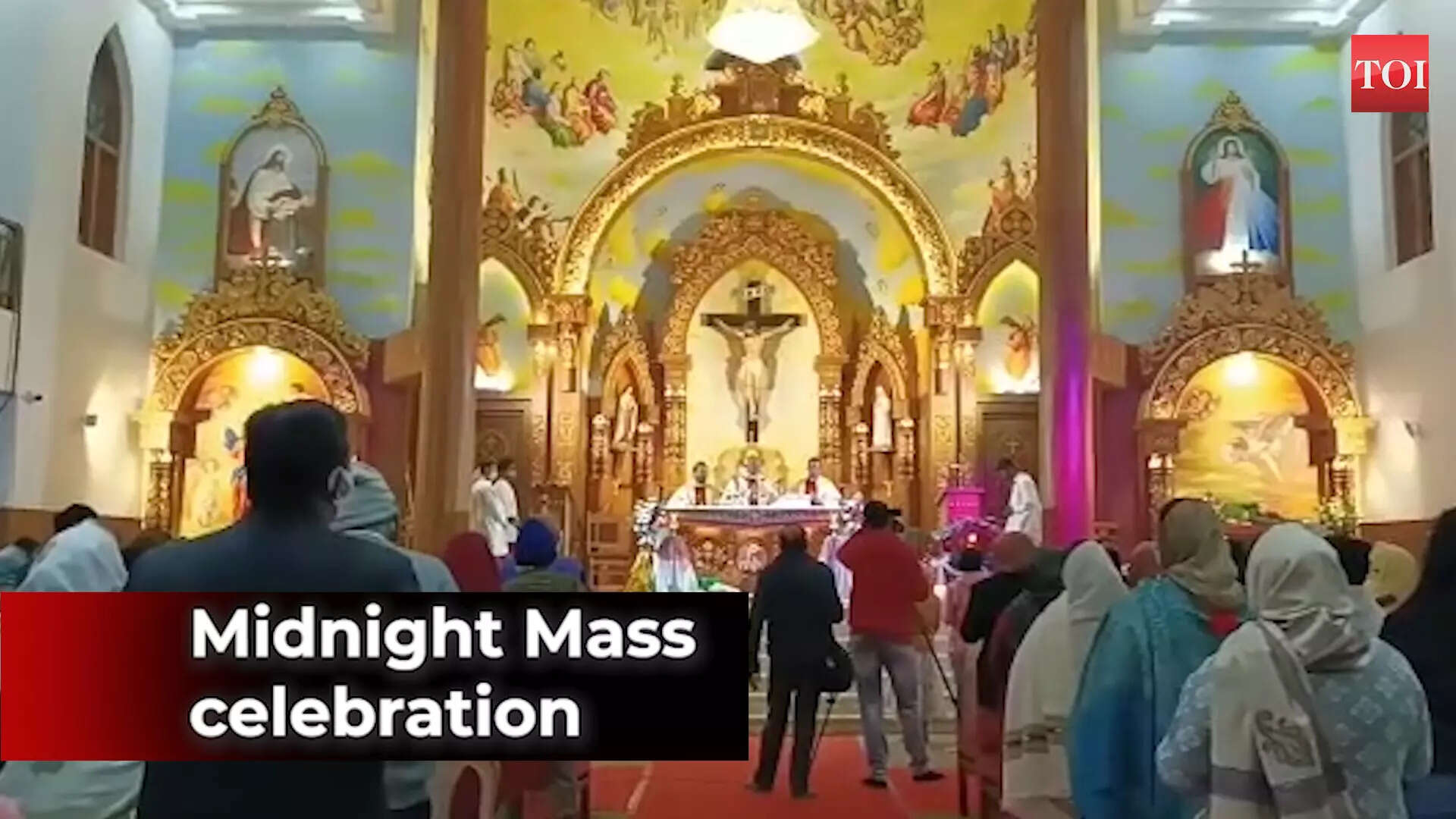 bhopal: On Christmas eve, Midnight Mass celebrated in Bhopal’s St ...