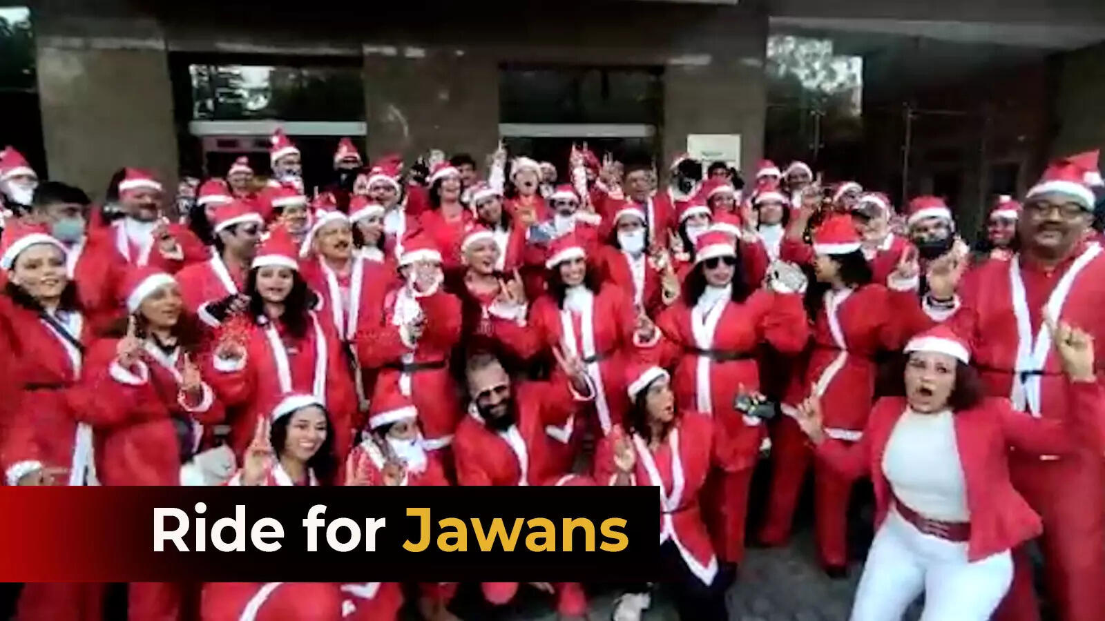 Here is why bikers dressed as Santa Claus held a bike rally in Bengaluru