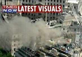Major fire breaks out in central London