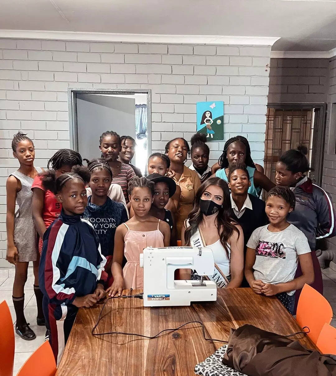 Reigning queen Chanique Rabe spreads Christmas joy at Hope Village