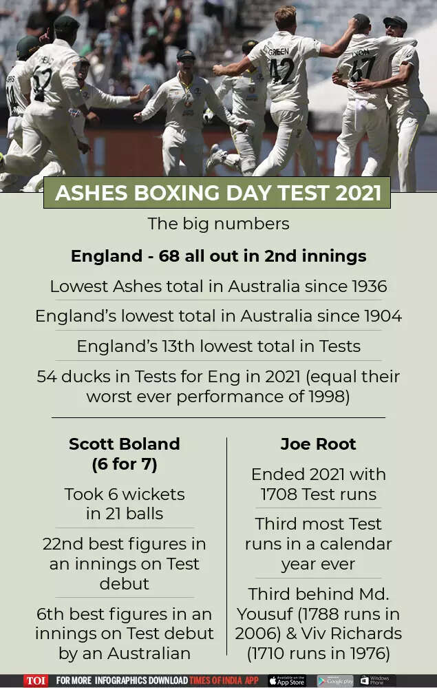 In numbers: Australia's big win in third Ashes Test