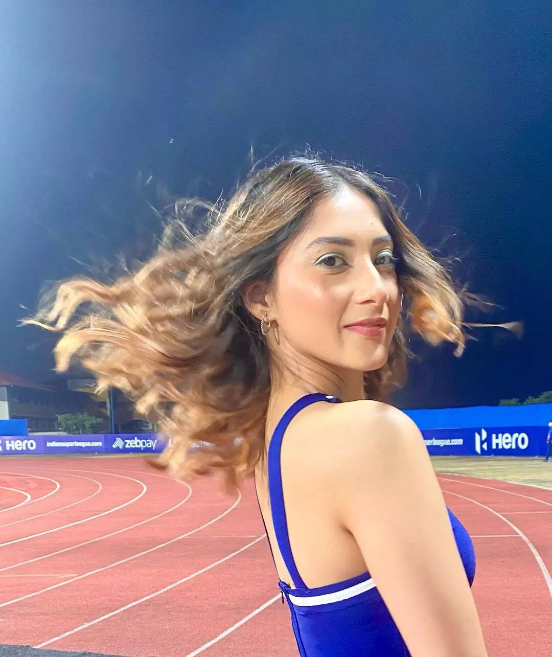 Sonal Sharma shares her work scenes from 'Indian Super League'