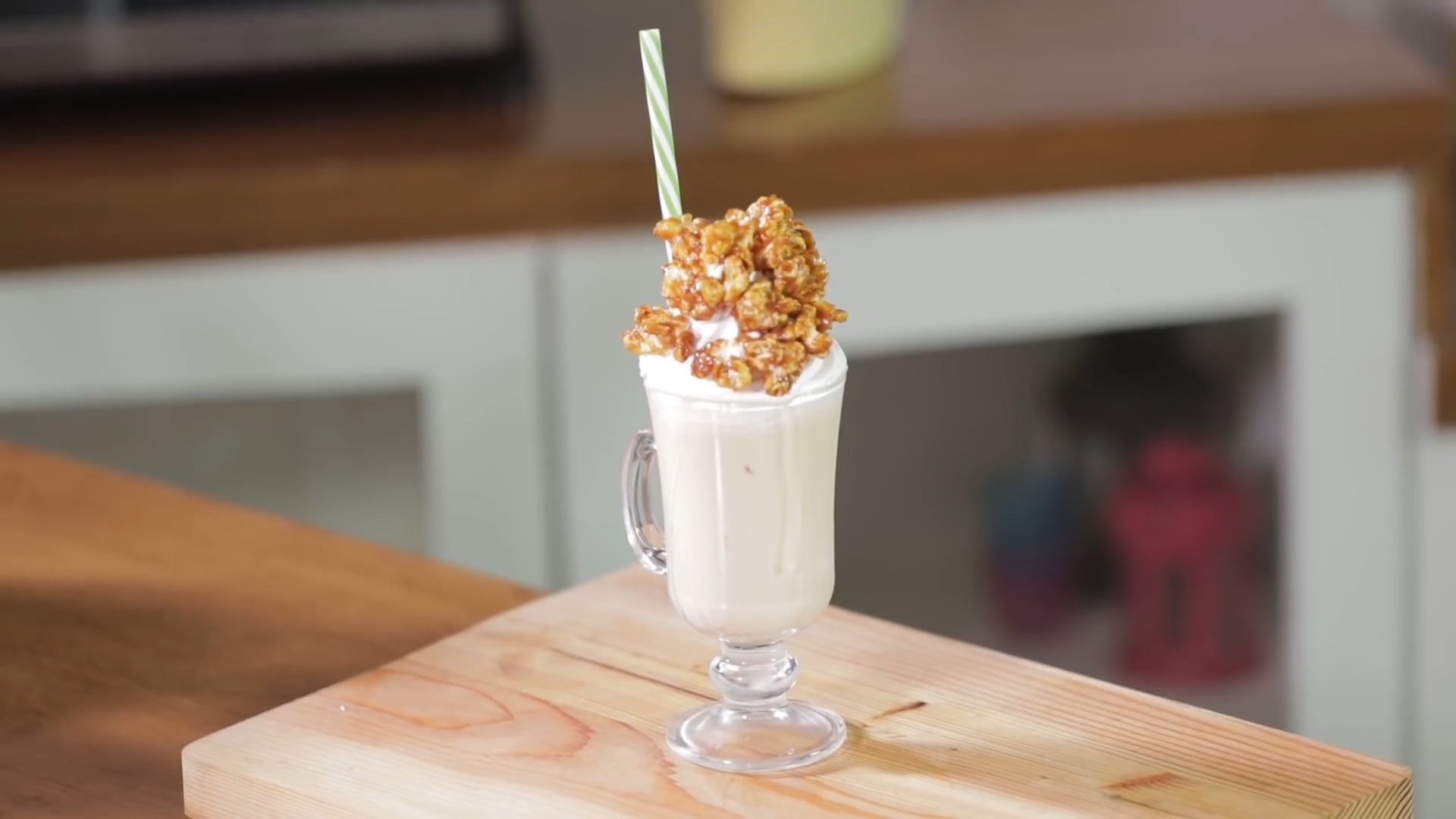 Watch: How to make Caramel Popcorn Milkshake