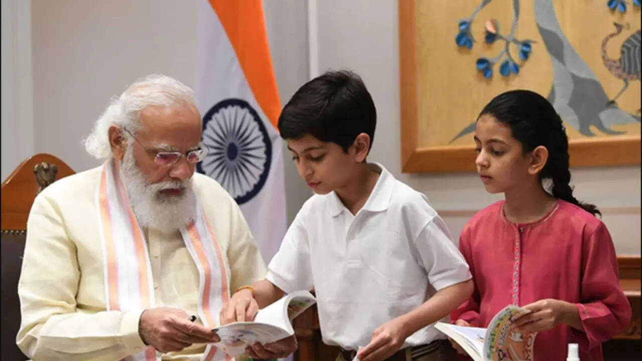 Exclusive pictures of PM Modi from 2021