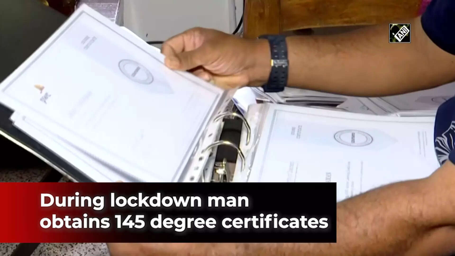 Kerala man obtains 145 degree certificates from overseas during lockdown