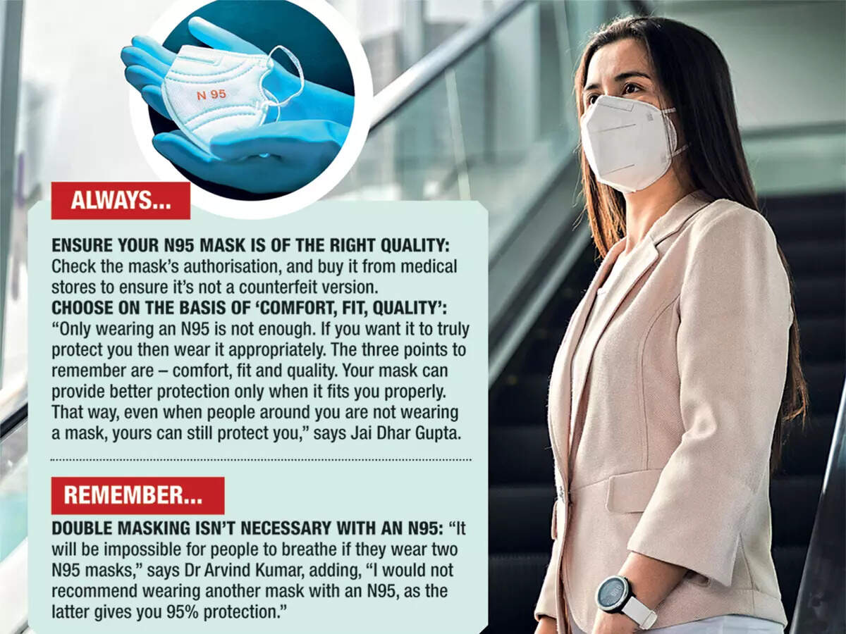 Now is the time to upgrade to N95 masks, if you still haven’t - Times ...