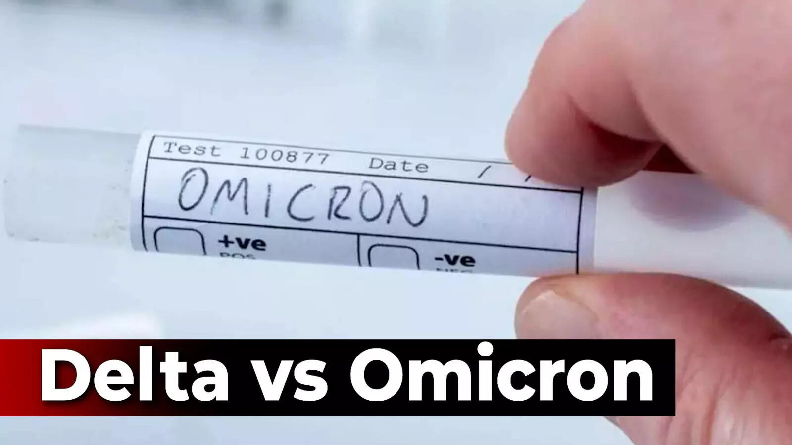 Omicron not as severe as Delta, numbers tell us a unique story