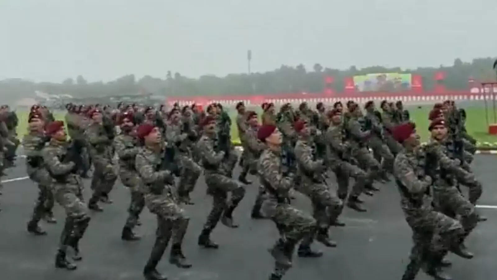 Army Day Parade: Parachute Regiment commandos march in new uniform