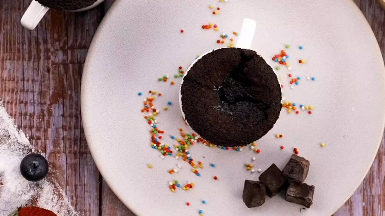 Watch: How to make Choco Lava Cake - Times Food