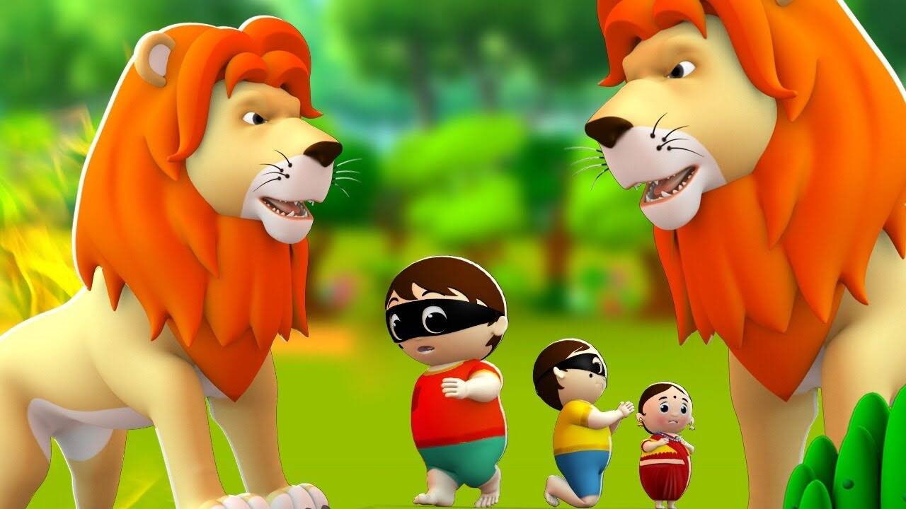 Most Popular Kids Shows In Hindi - Magical Giant Lion | Videos For Kids ...