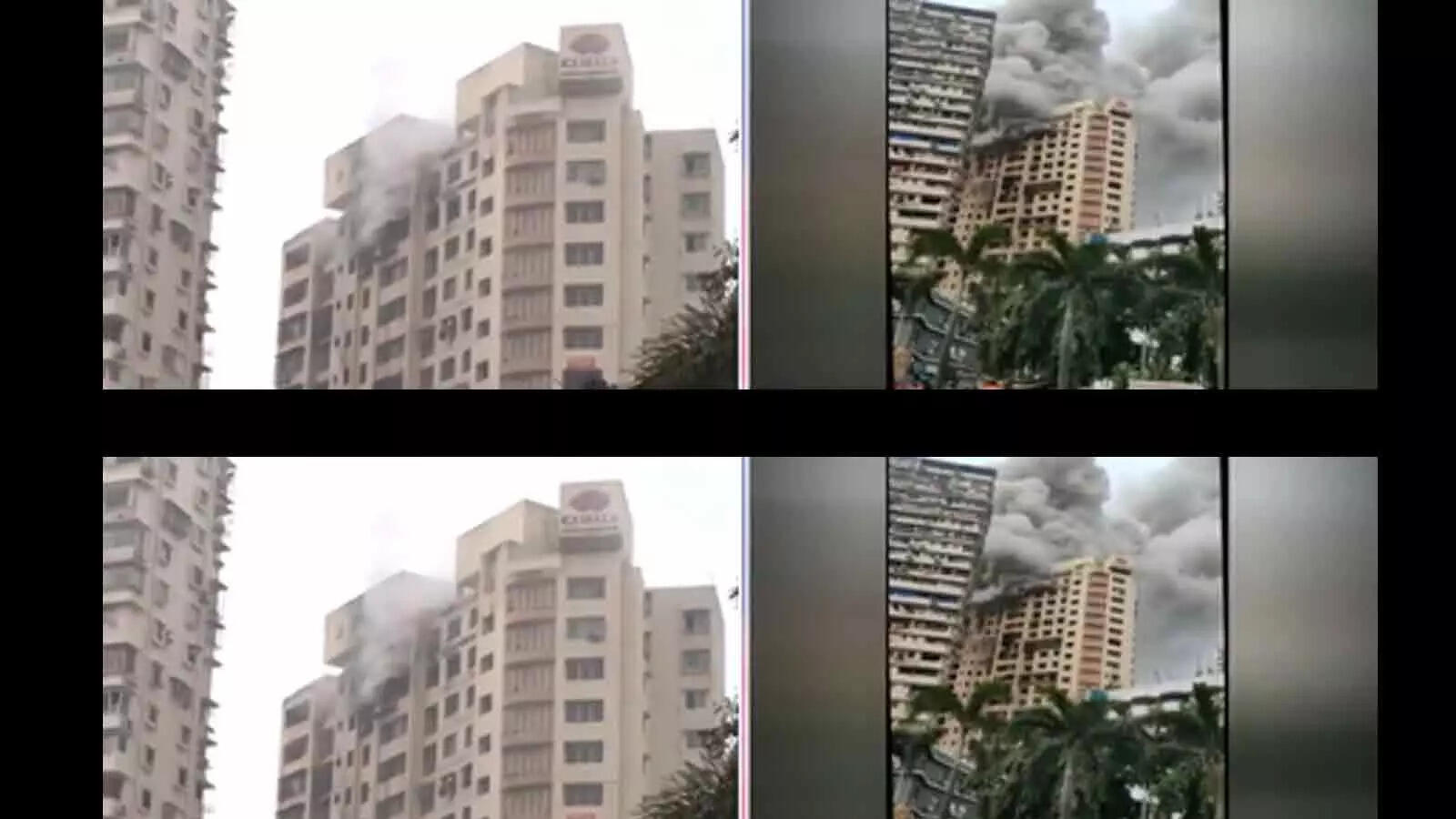 Massive fire at Mumbai high-rise, several injured