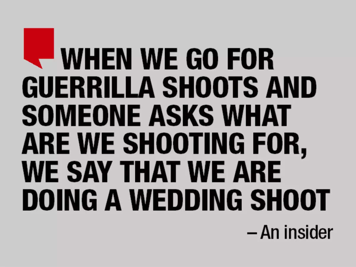 Deadline & budget concerns force filmmakers to shoot guerrilla-style in ...