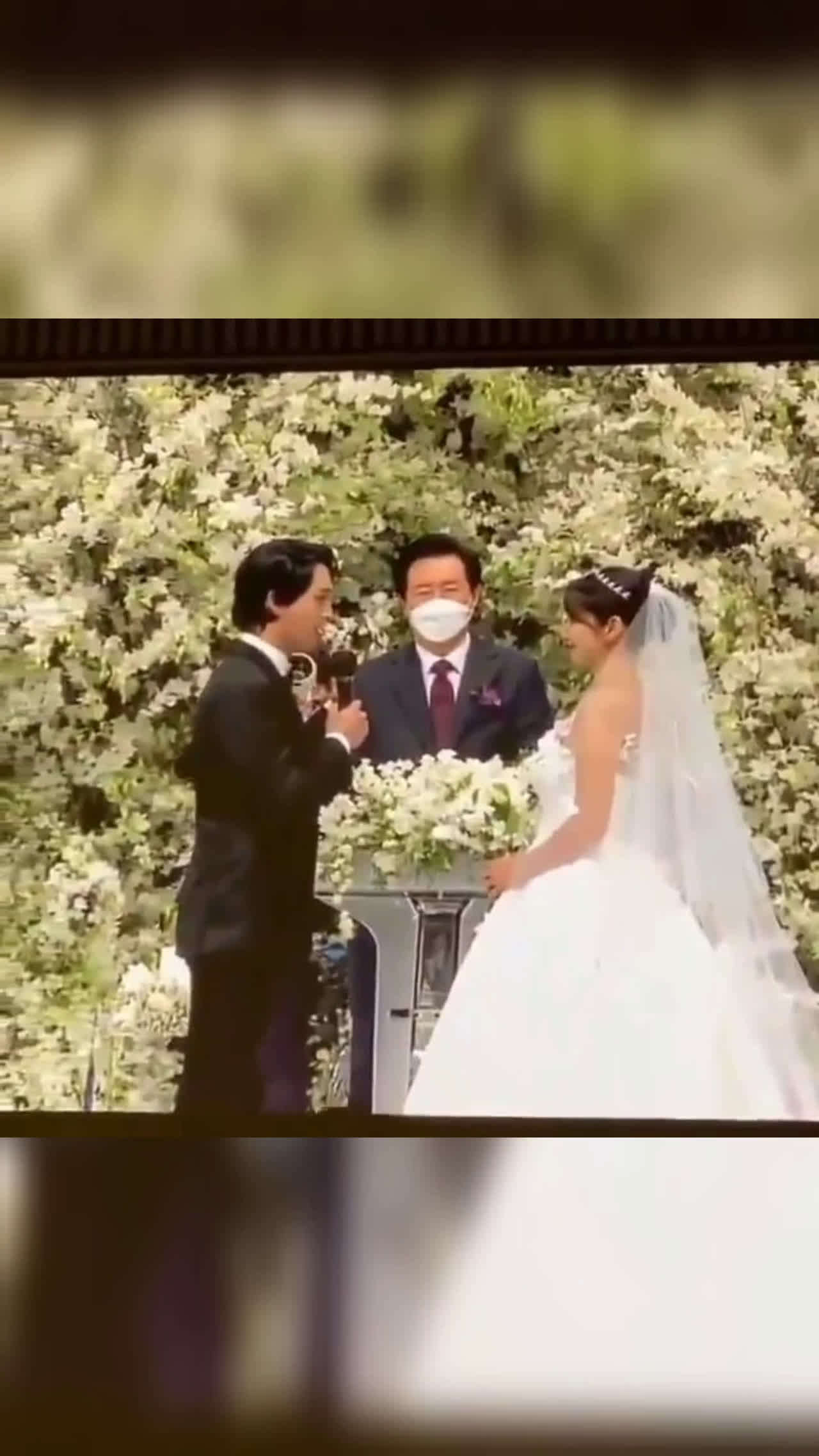 The wedding vows