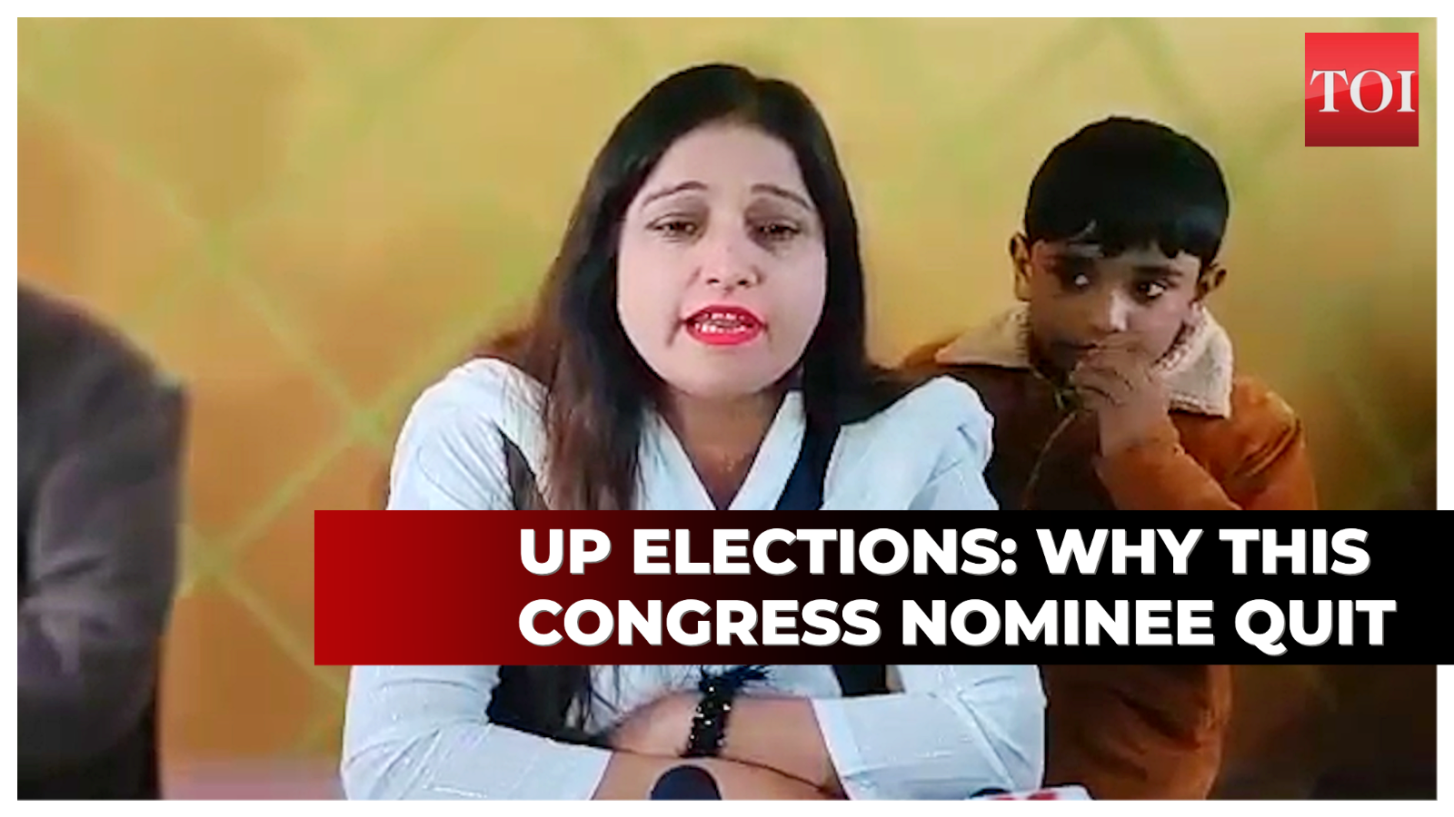 Watch: Why this female Congress nominee refused to contest elections in UP