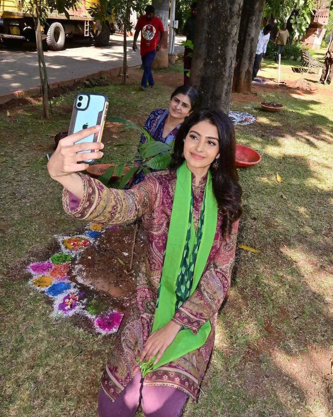 Green India Challenge: Femina Miss India World 2020 Manasa Varanasi ...