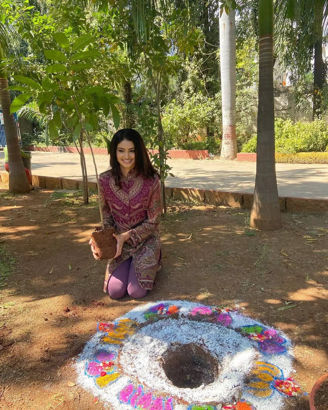 Green India Challenge: Femina Miss India World 2020 Manasa Varanasi ...