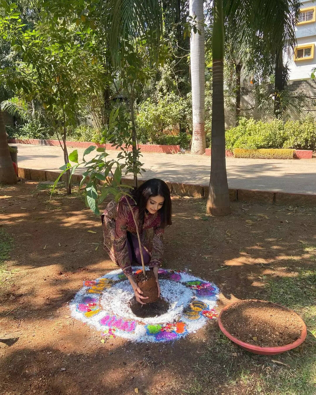 Green India Challenge: Femina Miss India World 2020 Manasa Varanasi ...