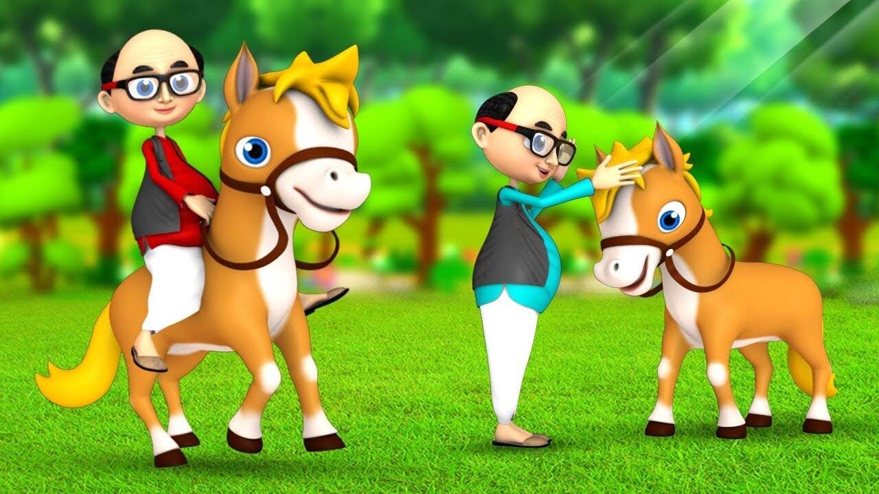 Most Popular Kids Story In Hindi - Foolish Horse and Merchant| Videos ...