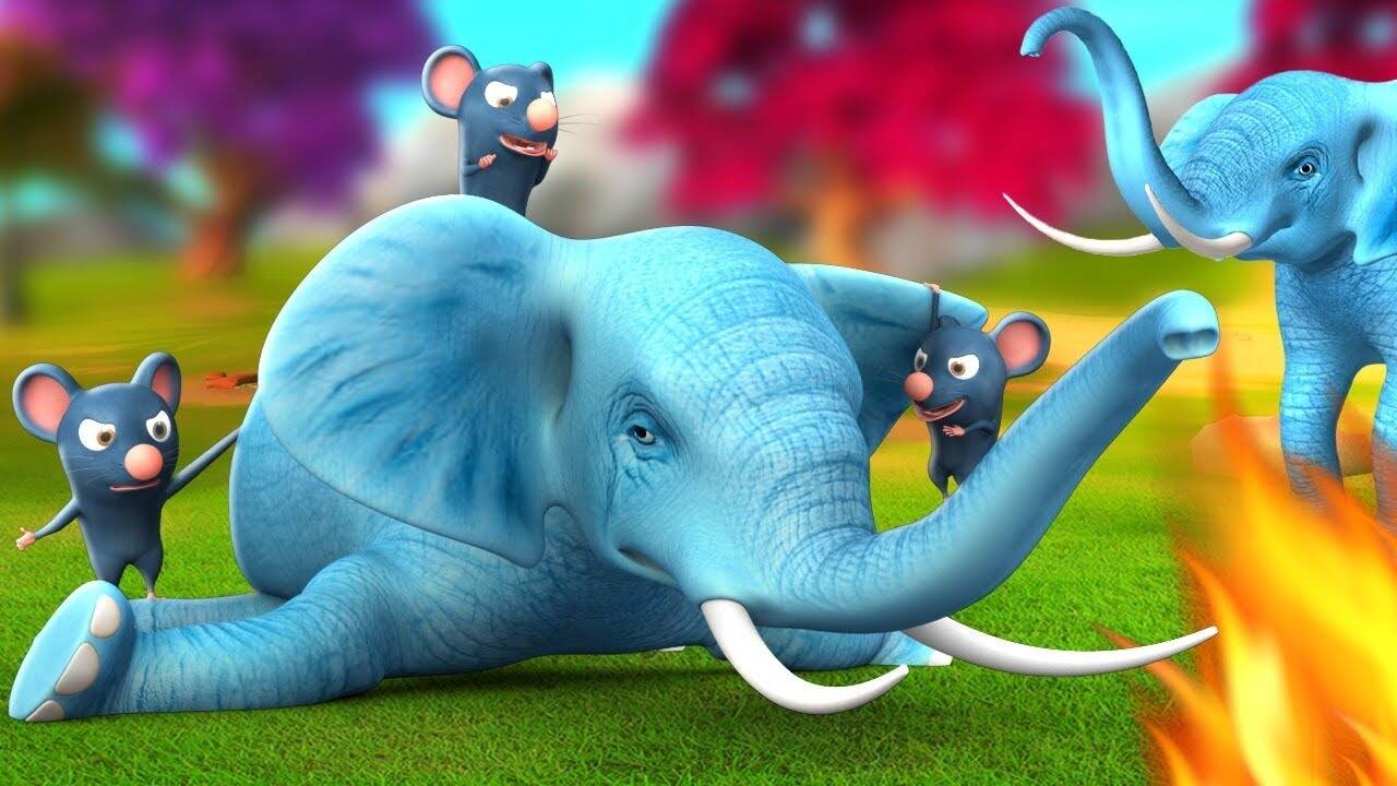 Most Popular Kids Story In Hindi - The Elephant & Rat| Videos For Kids ...