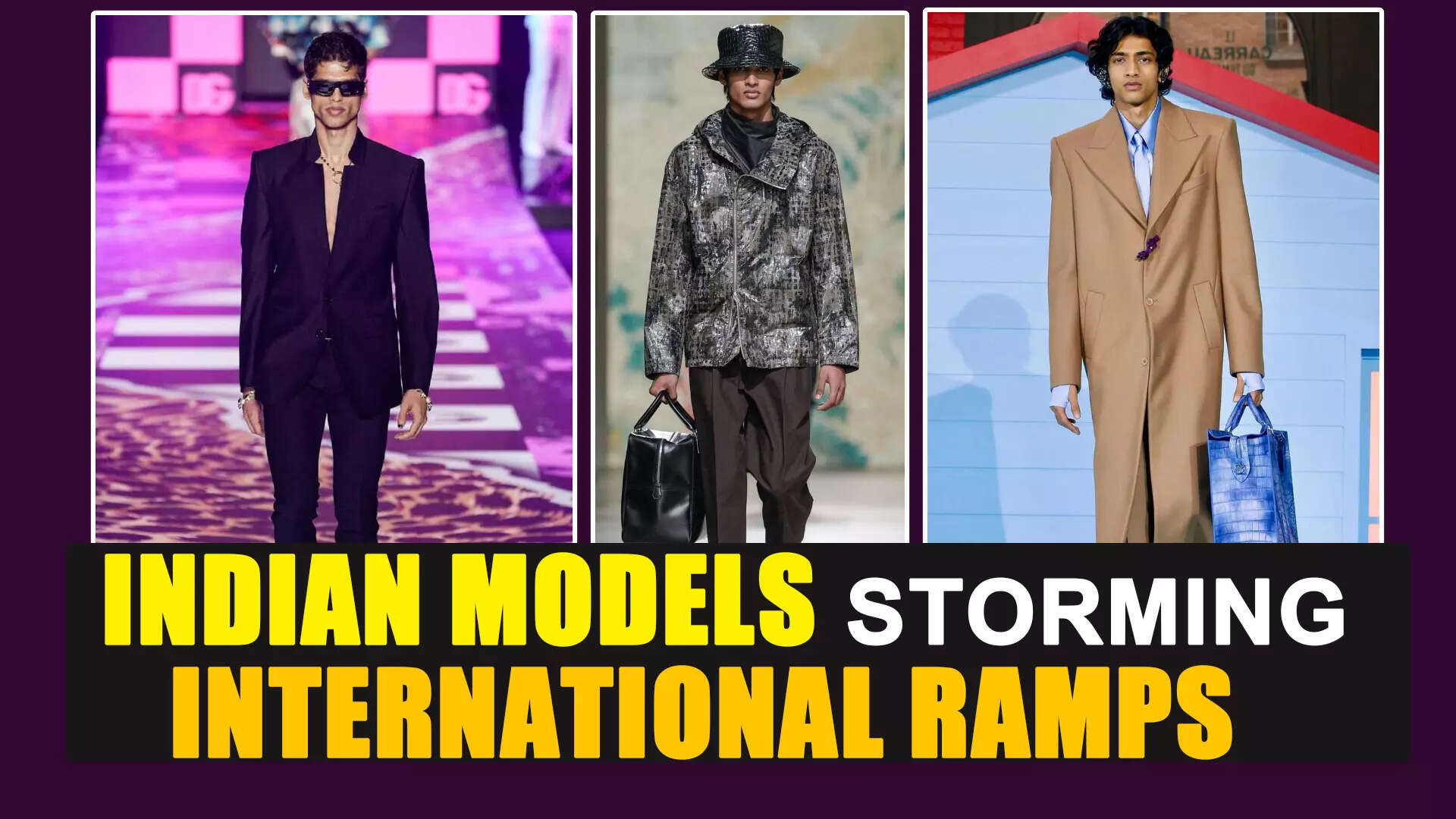 Indian models storming International ramps